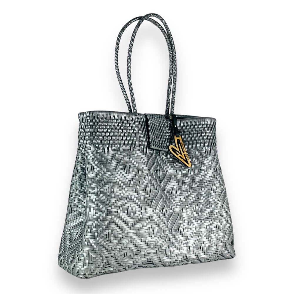 Mono Silver - Closed Totes | Maria Victoria by Marta WTX